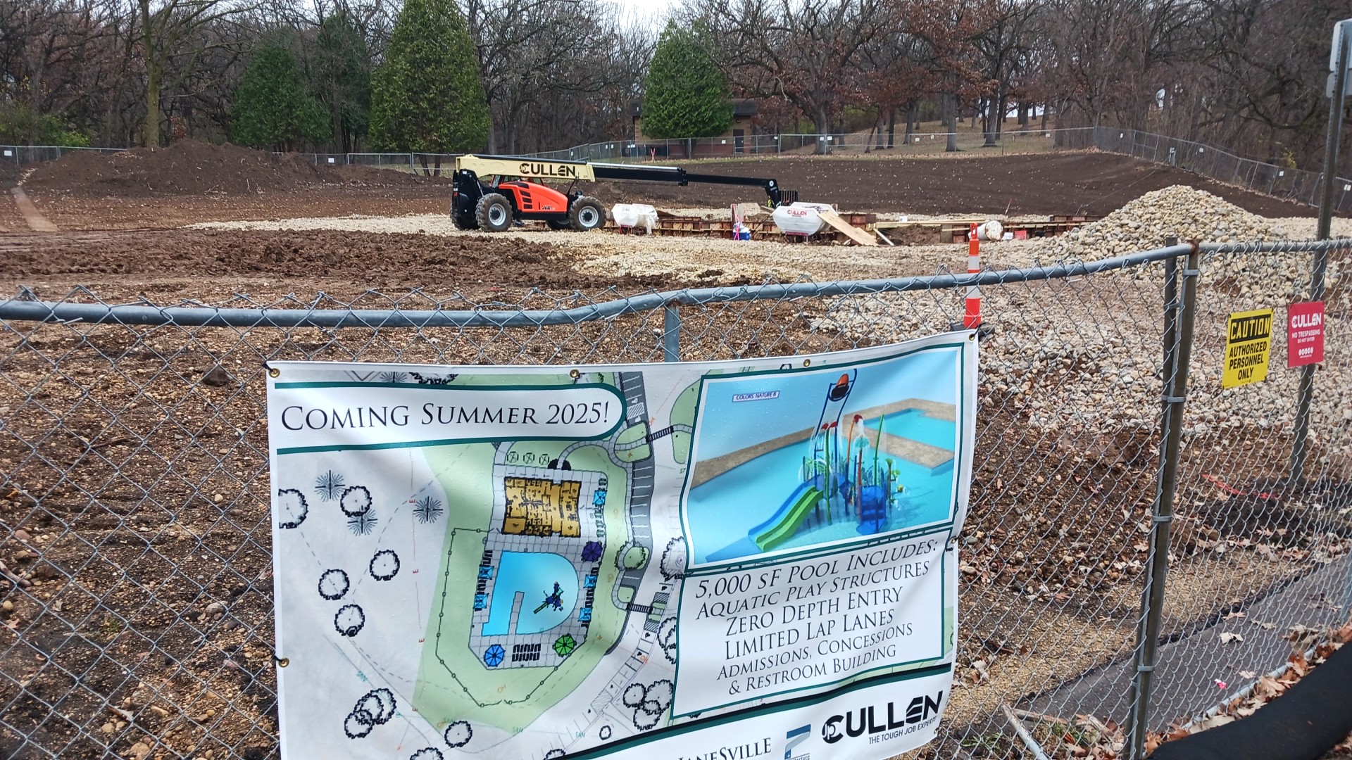PHOTOS: Work continues on new Palmer Park Aquatic Center – Janesville ...