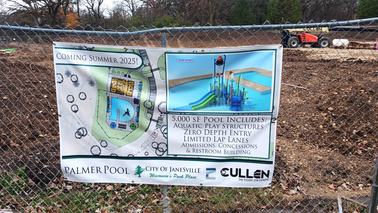 PHOTOS: Work continues on new Palmer Park Aquatic Center – Janesville News Report