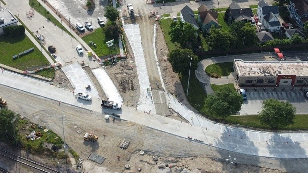 Two lanes reopen Friday through Janesville’s 5-points intersection ...